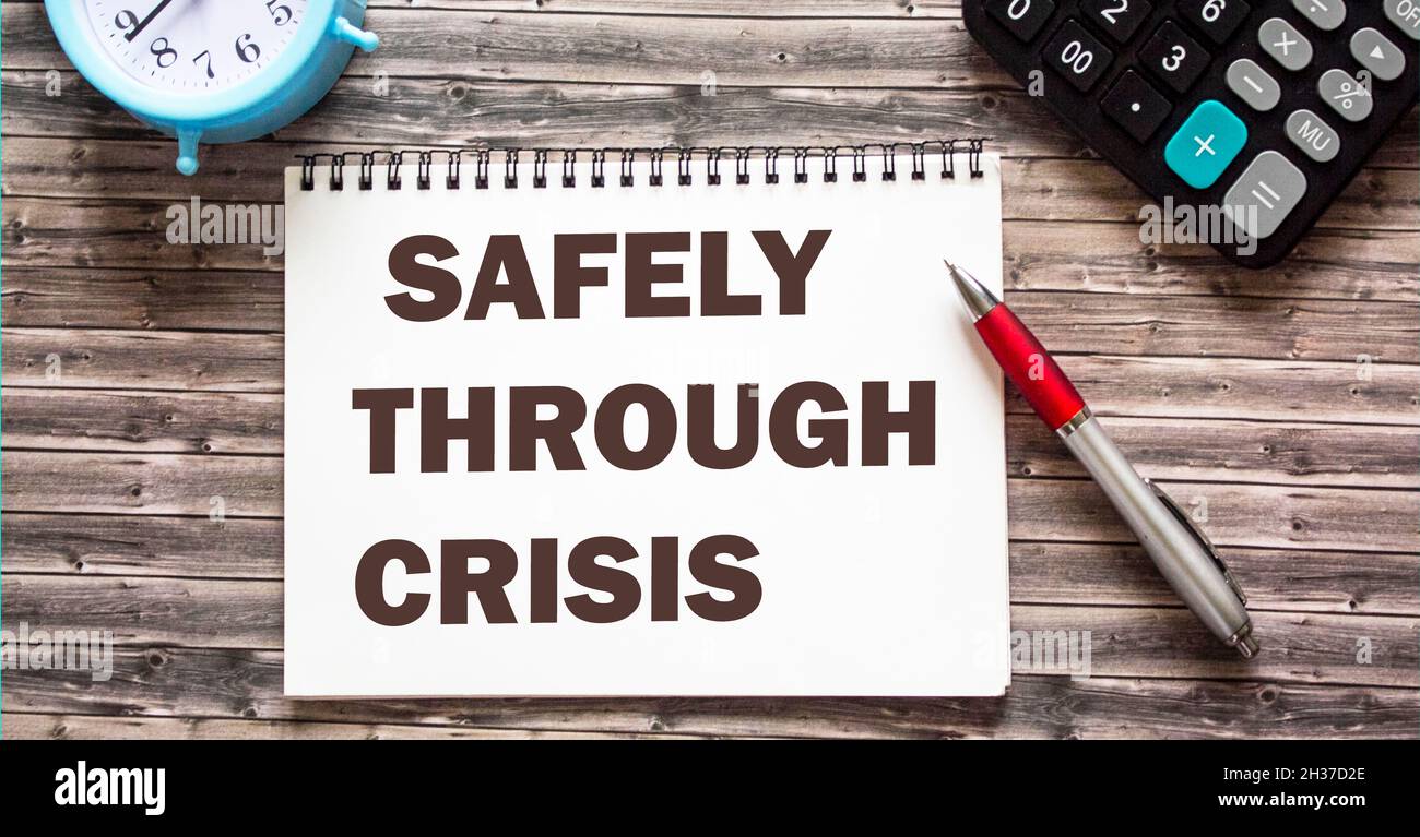Safely through crisis hi-res stock photography and images - Alamy