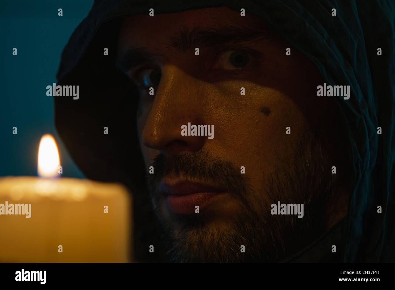 Burning surgical face mask flame hi-res stock photography and images ...