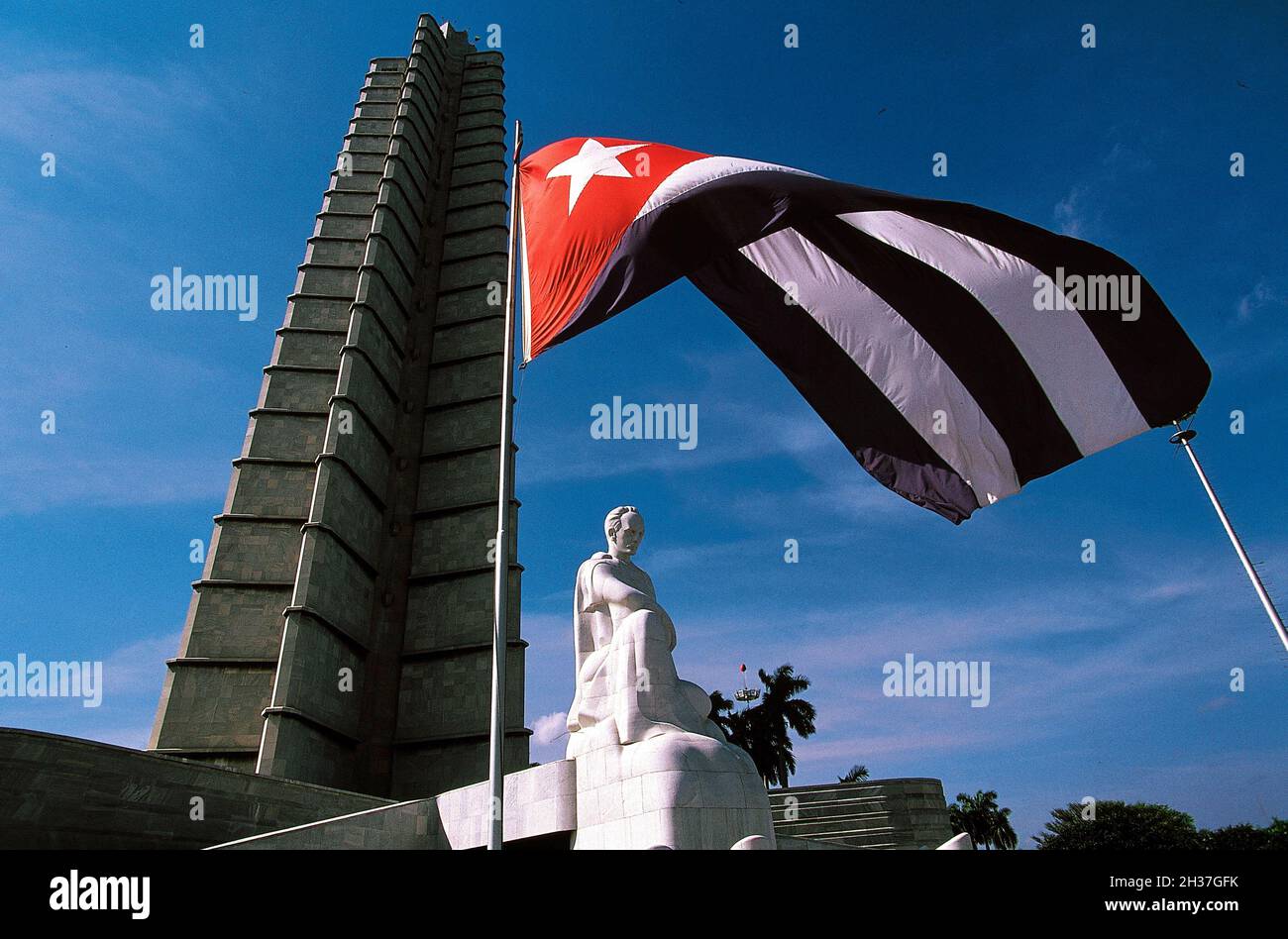 CUBA, HAVANA, CUBAN FLAG Stock Photo - Alamy