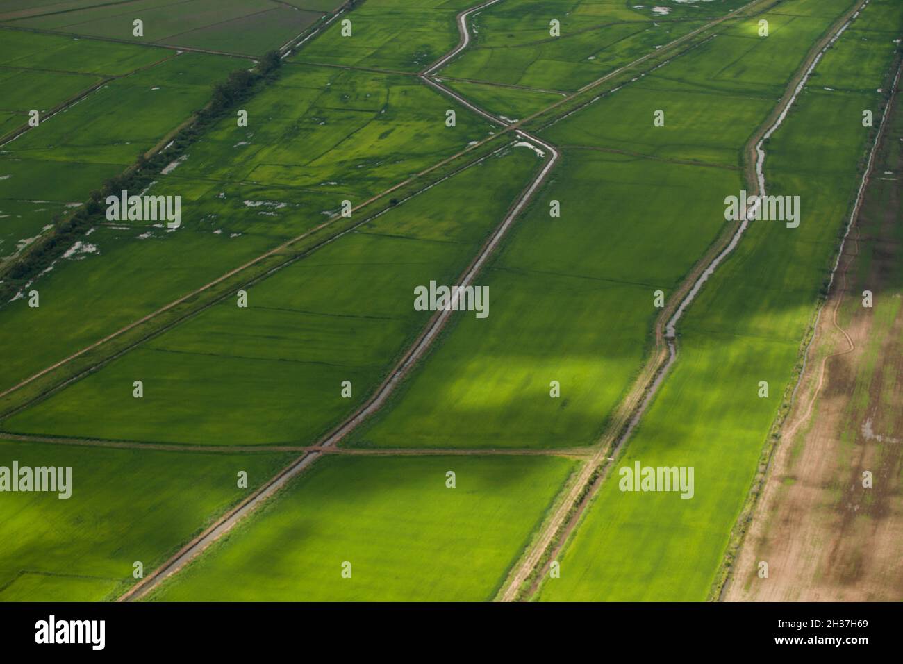 Aerial view of road and highway Stock Photo - Alamy