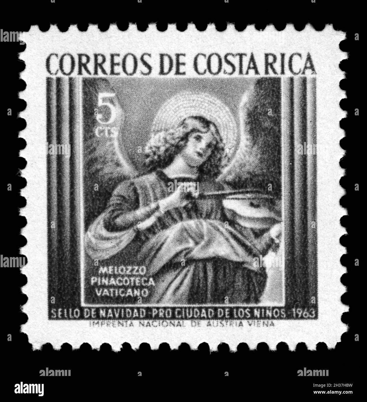 Postage stamp costa rica hi-res stock photography and images - Alamy