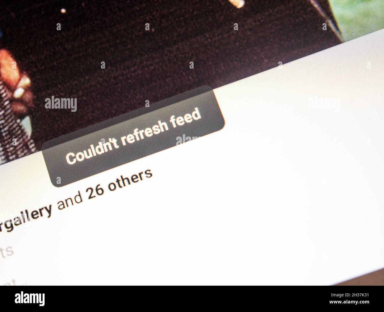 Facebook outage 2021 hi-res stock photography and images - Alamy