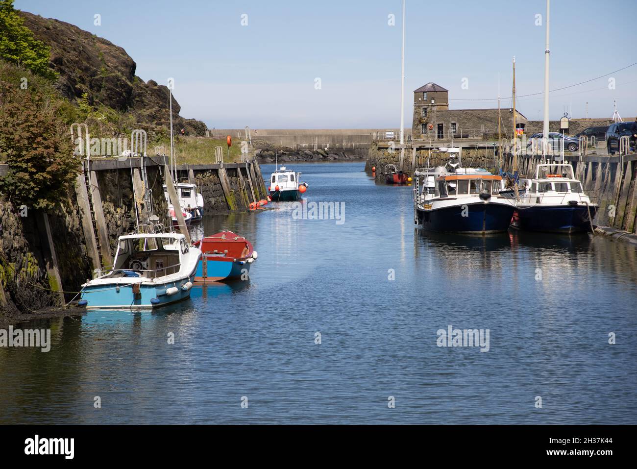 Amlwch Port, Anglesey Stock Photo - Alamy