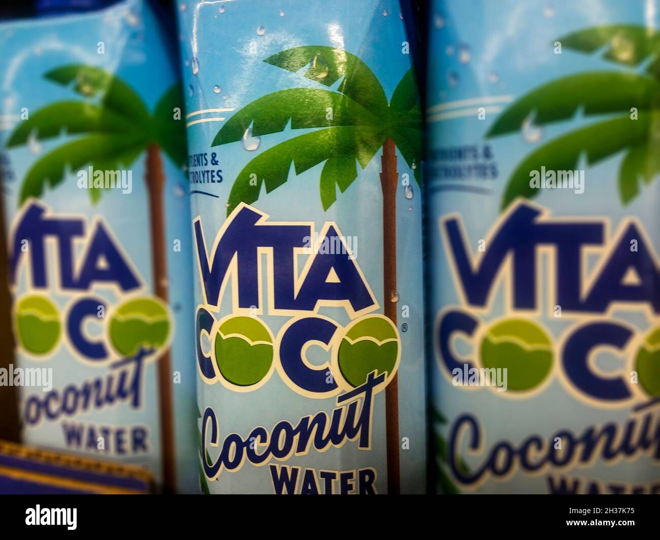 Coconut water drink bottles hi-res stock photography and images - Alamy
