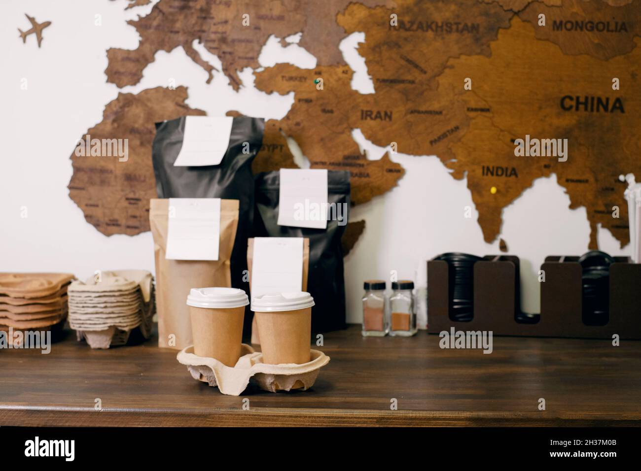 Self service food counter hi-res stock photography and images - Alamy