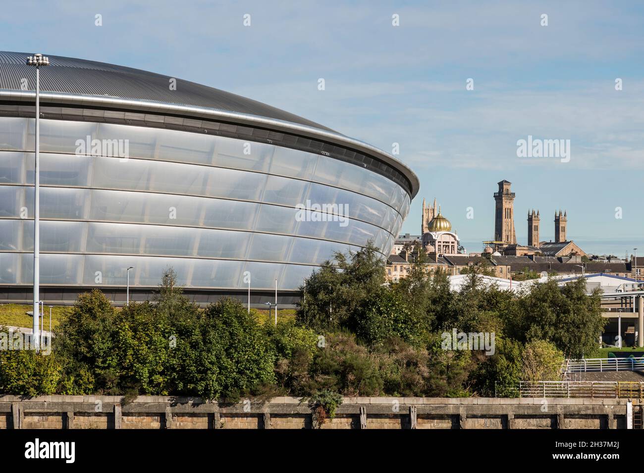 COP 26, SSE Hydro venue of United Nations Climate Change Conference UK ...