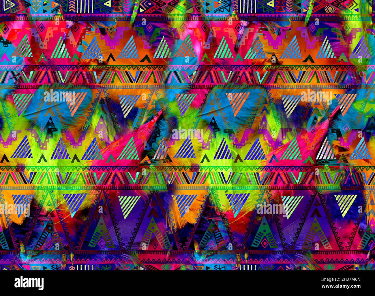 Seamless repeating pattern,endless colored leopard, and zebra themed ...