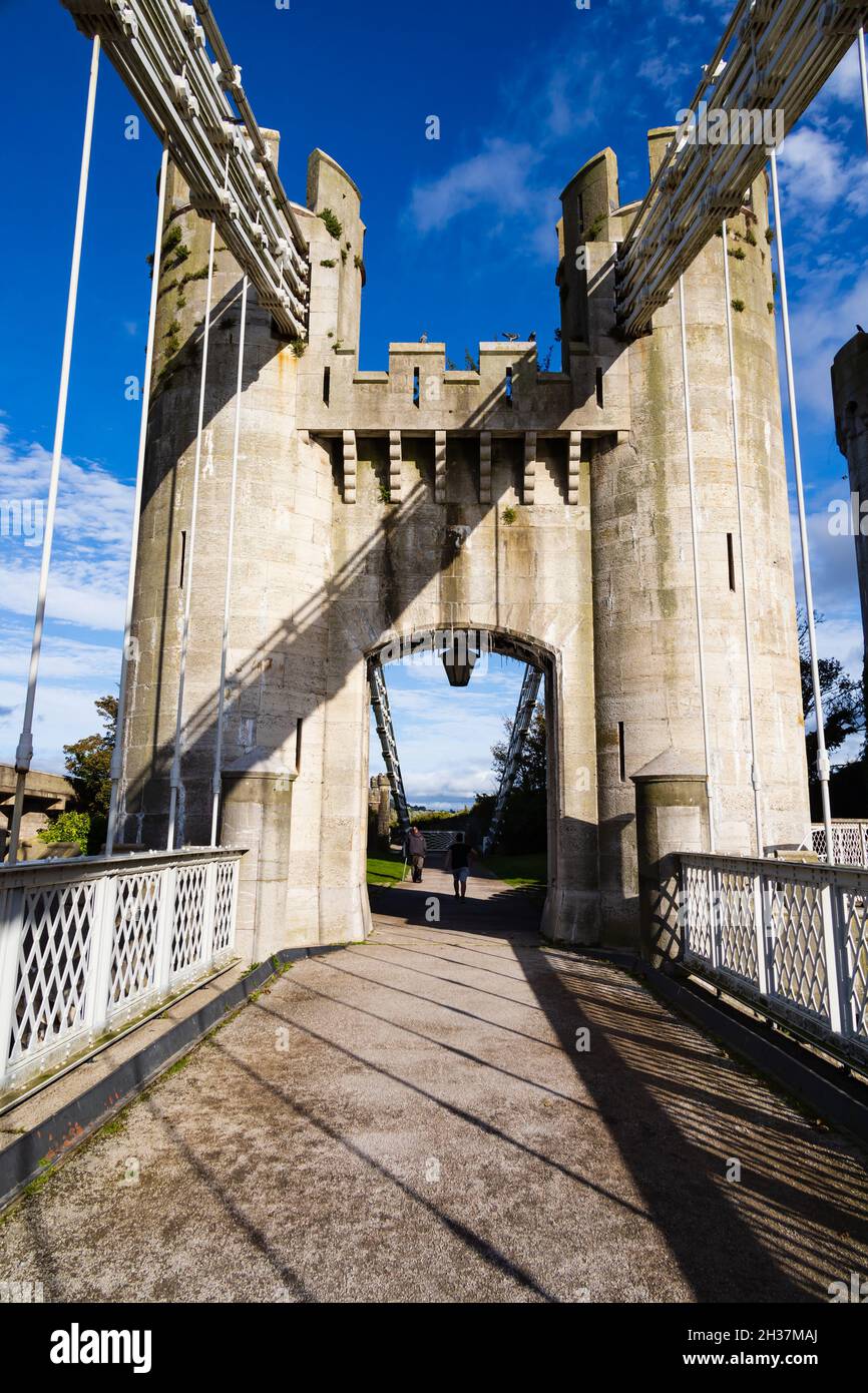 Thomas telford suspension bridge hi-res stock photography and images ...