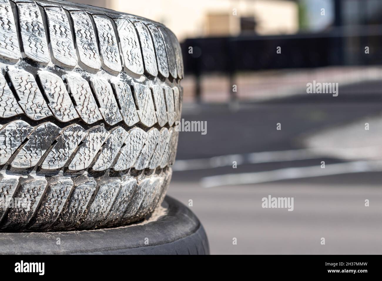 Tires are on top of each other hi-res stock photography and images - Alamy