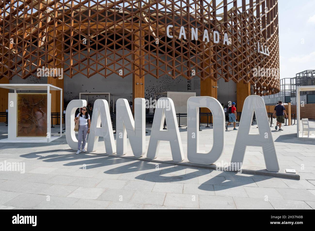 "10.22.2021 - Dubai, UAE - Canada Pavilion in Expo 2020 Jubilee ...