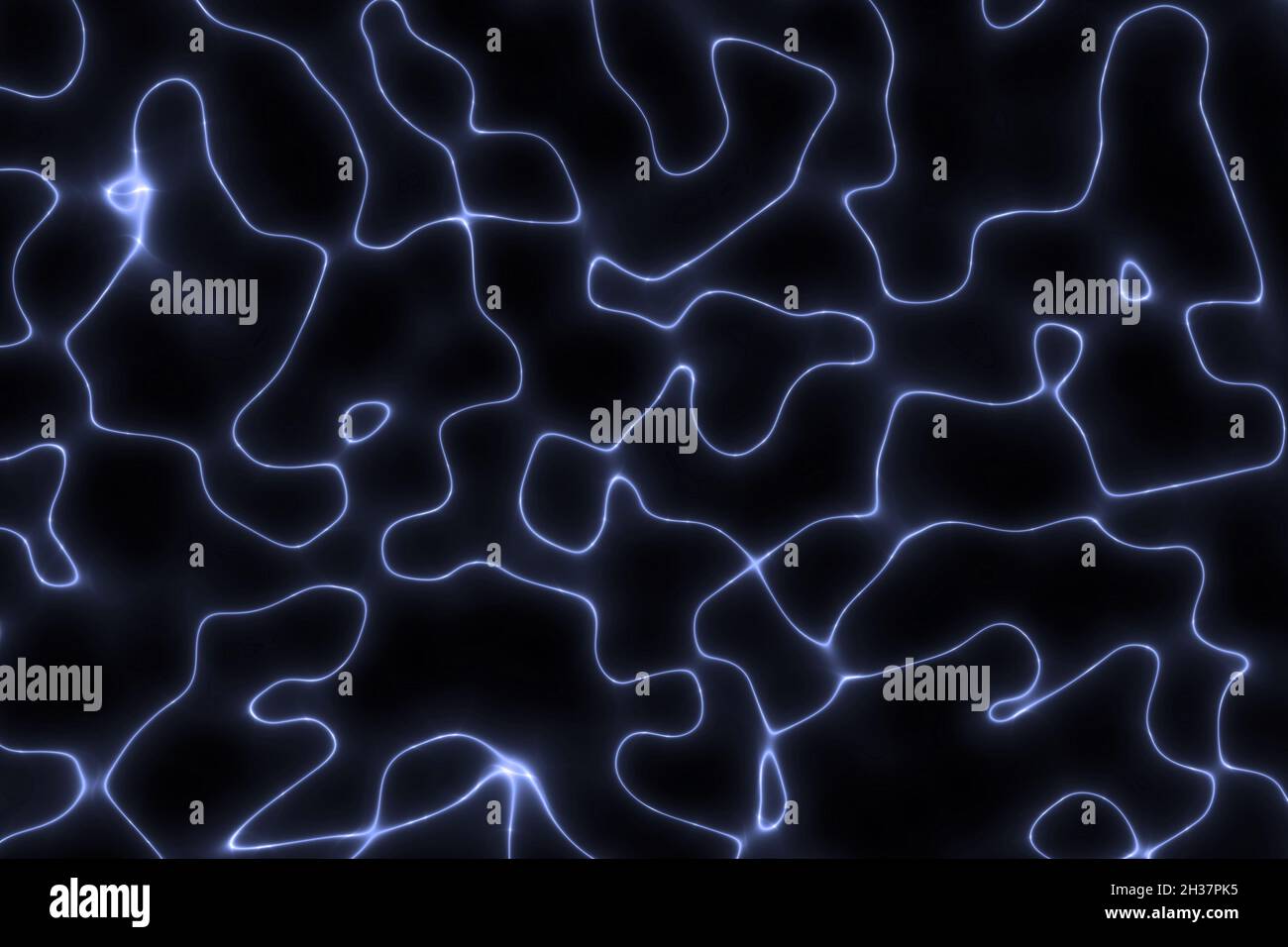 amazing blue power lights in the rough slime computer graphic ...