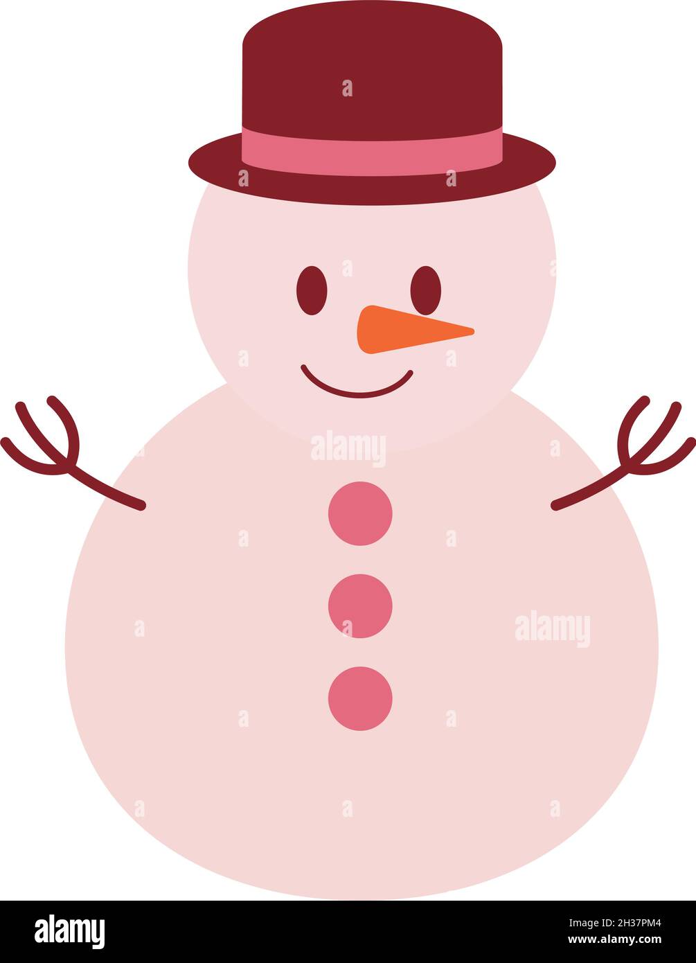 nice snowman design Stock Vector Image & Art - Alamy
