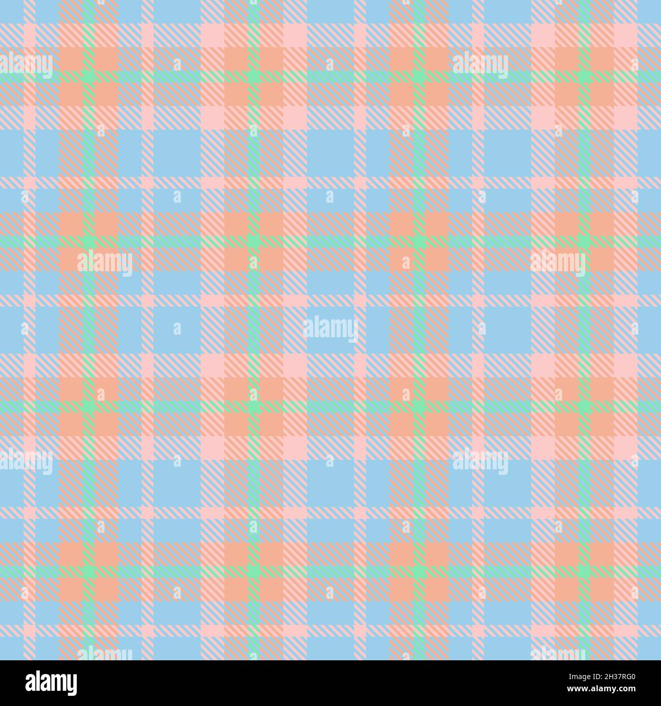 Rainbow Plaid, checkered, tartan seamless pattern suitable for fashion ...