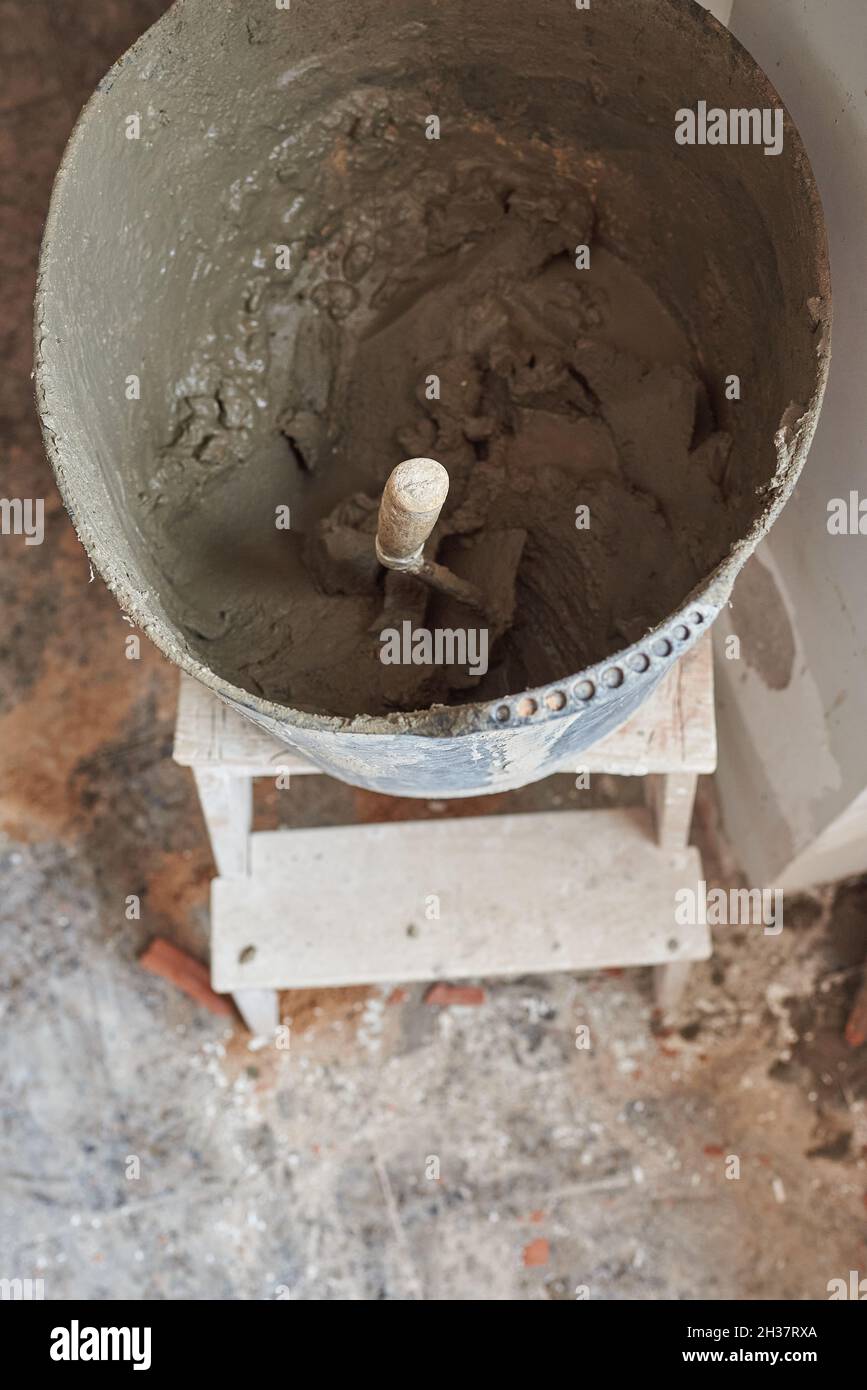 Cement work tool hi-res stock photography and images - Alamy