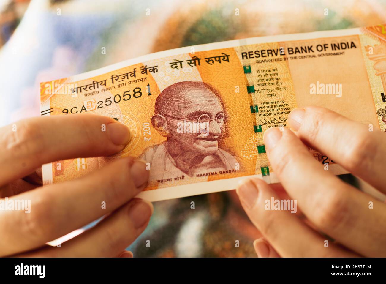 Indian currency series hi-res stock photography and images - Alamy
