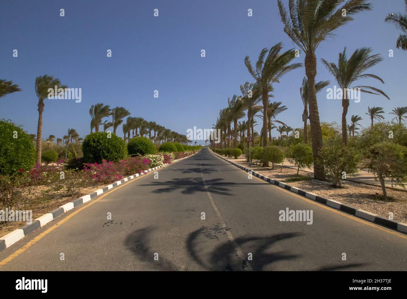 The Red Sea holiday resort of Port Ghalib in Egypt Stock Photo - Alamy