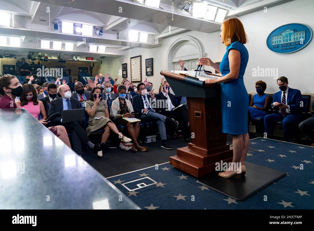 Washington, United States of America. 11 August, 2021. White House ...