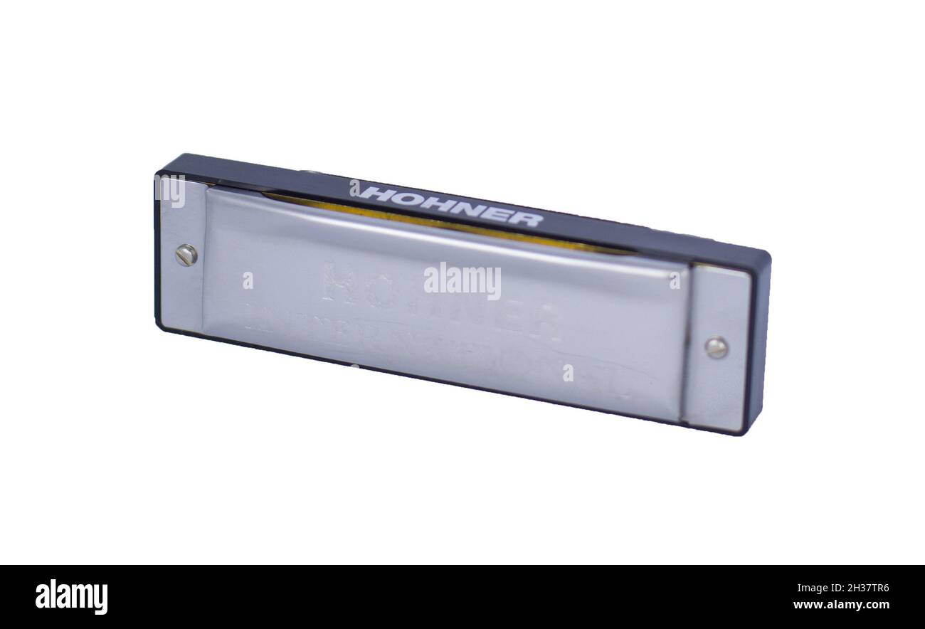 harmonica on a white background Stock Photo - Alamy harmonica on a white background Stock Photo - Alamy
