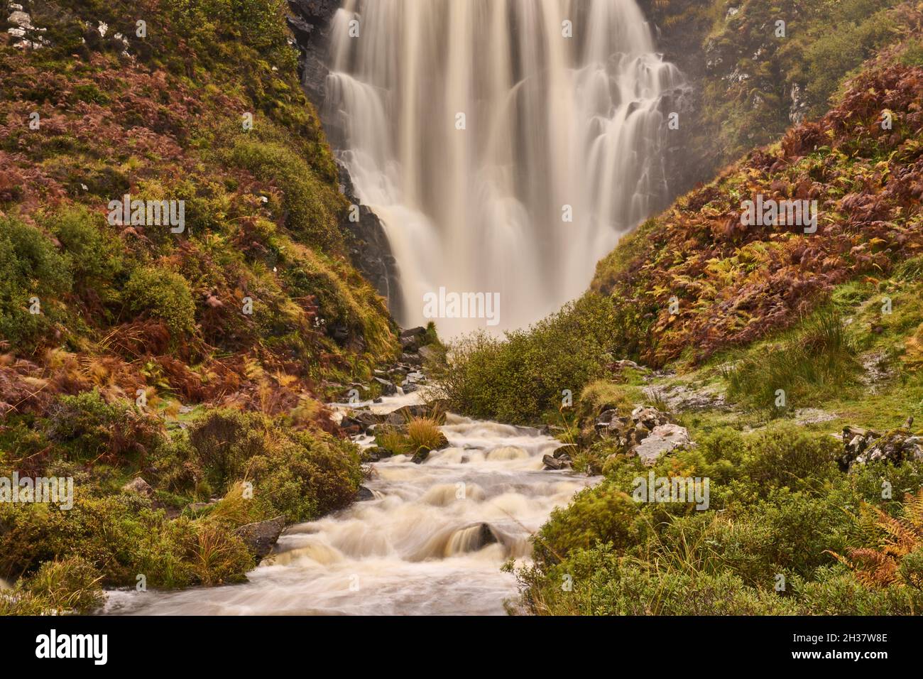 Clashnessie waterfall hi-res stock photography and images - Alamy