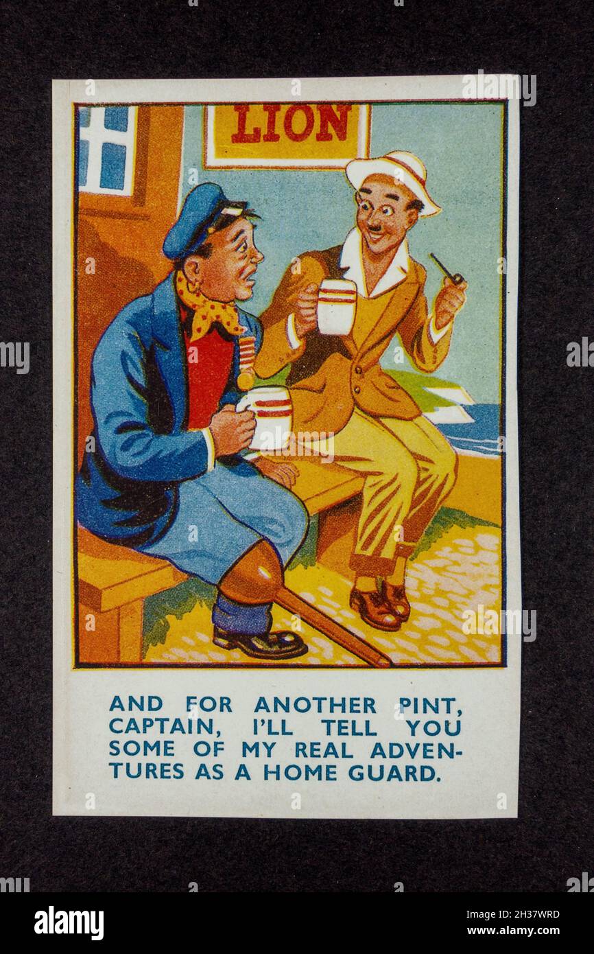 Recruitment poster (replica) for the Home Guard from WWII, part of a ...
