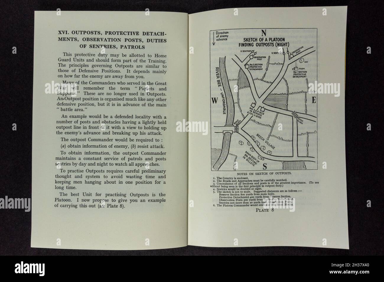 Night training insturctions in the Home Guard Training booklet (replica ...