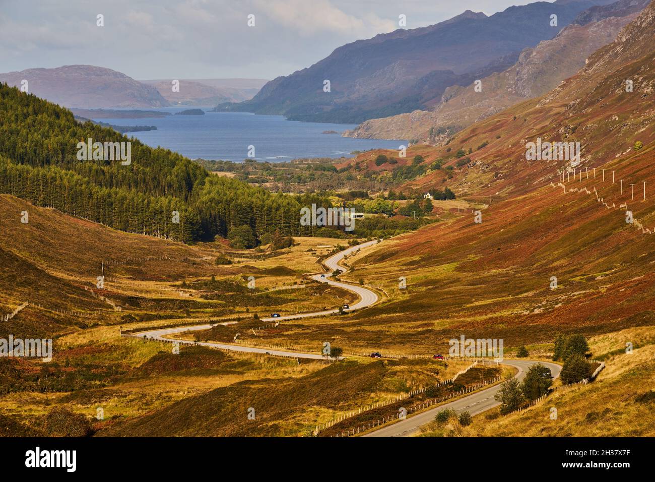 Loch maree camping hi-res stock photography and images - Alamy