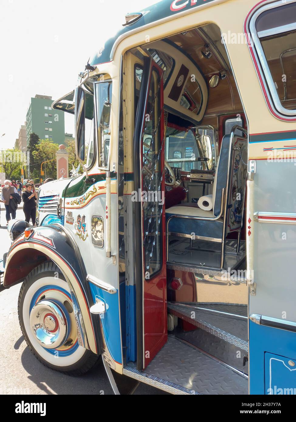 AVELLANEDA - BUENOS AIRES, ARGENTINA - Sep 27, 2021: Daimler Mercedes ...