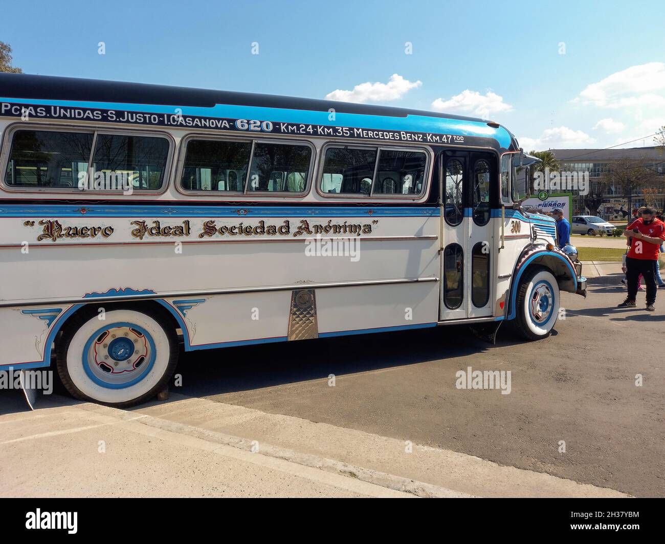 AVELLANEDA - BUENOS AIRES, ARGENTINA - Sep 27, 2021: Daimler Mercedes ...