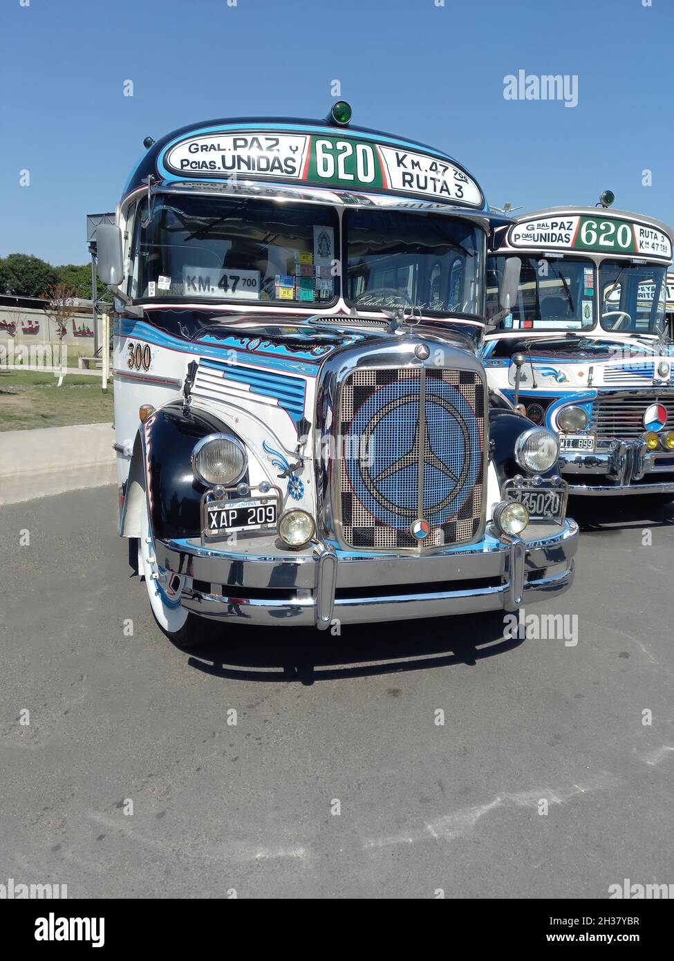 AVELLANEDA - BUENOS AIRES, ARGENTINA - Oct 19, 2021: Daimler Mercedes ...
