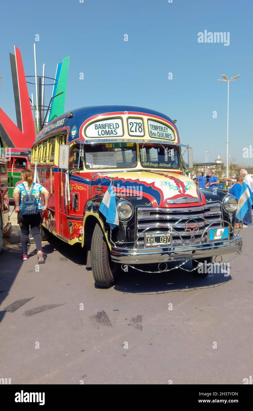 AVELLANEDA - BUENOS AIRES, ARGENTINA - Sep 27, 2021: Chevrolet 1947 17 ...
