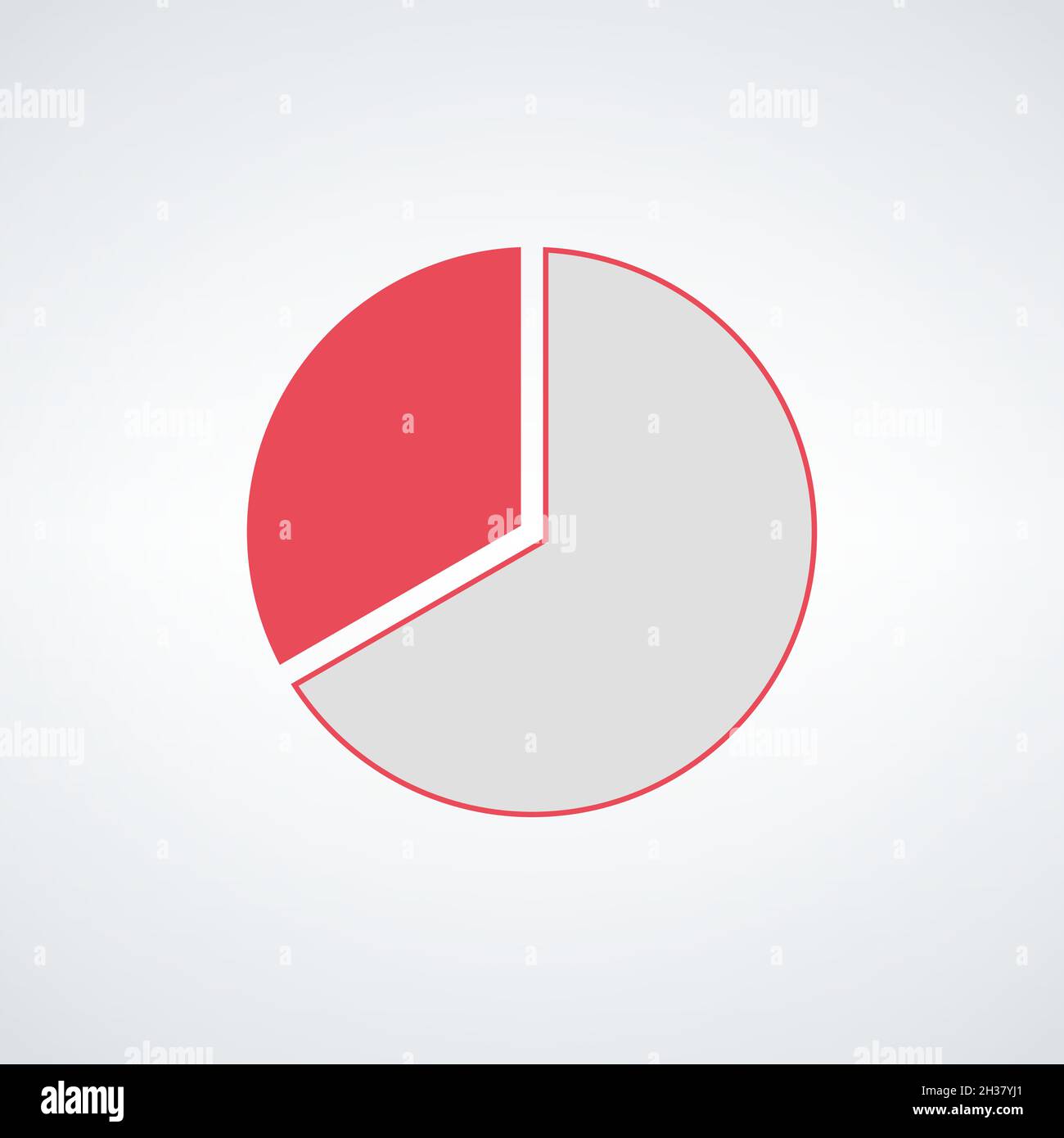Pie chart logo design template, business chart, graph icon, branding ...