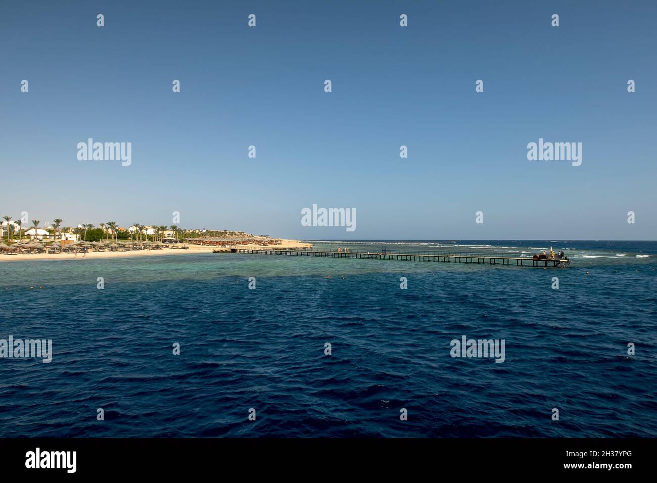 The Red Sea holiday resort of Port Ghalib in Egypt Stock Photo - Alamy