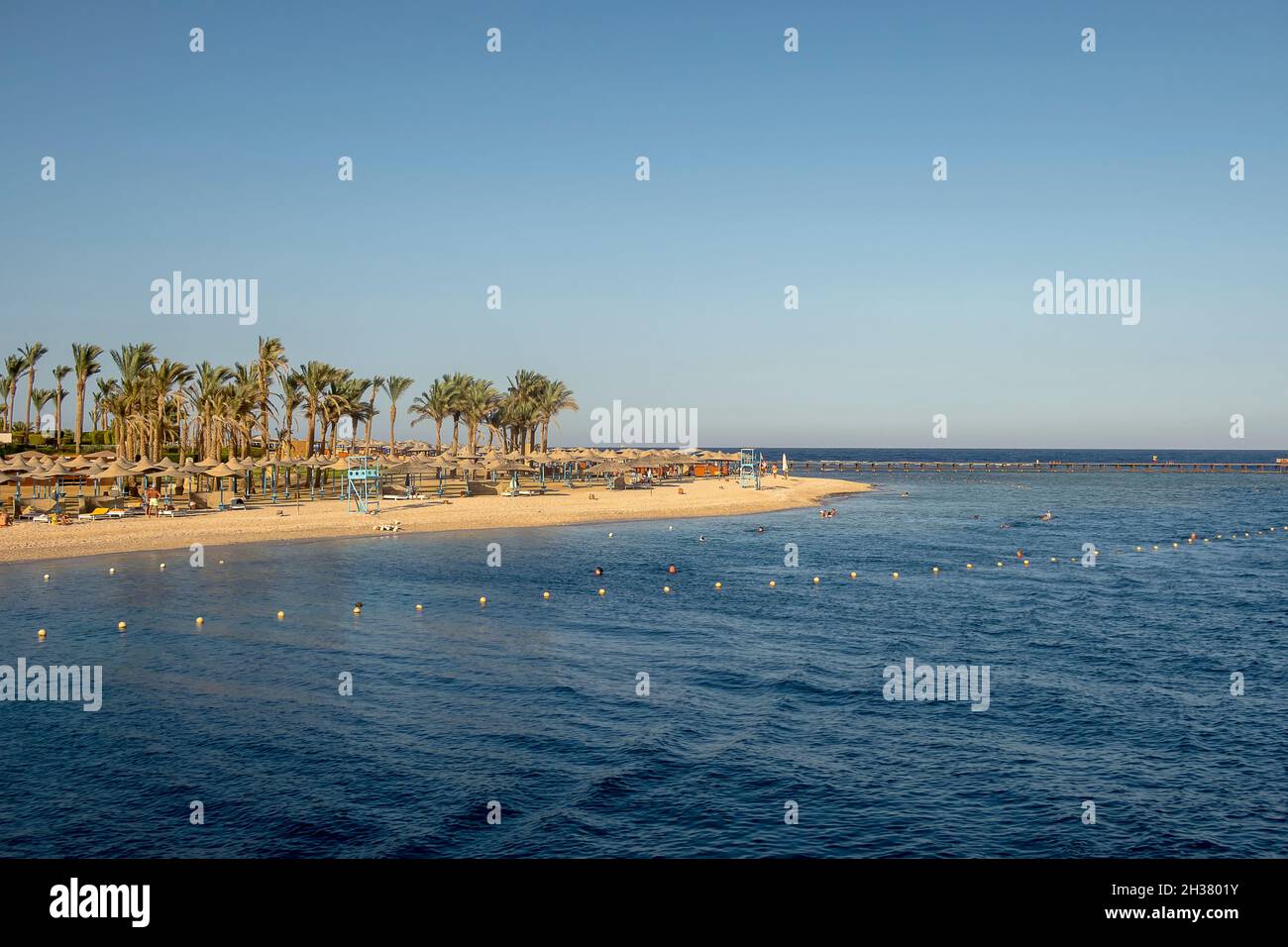 The Red Sea holiday resort of Port Ghalib in Egypt Stock Photo - Alamy