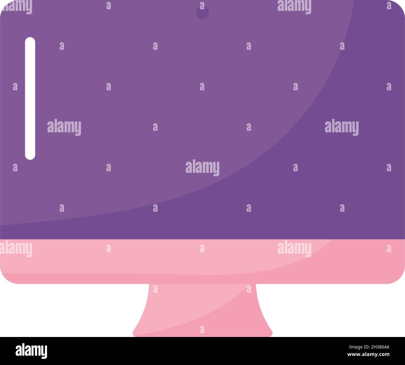 purple computer screen Stock Vector Image & Art - Alamy