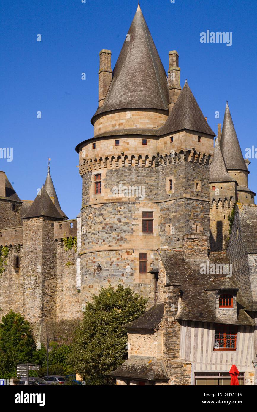 Vitré castle hi-res stock photography and images - Alamy