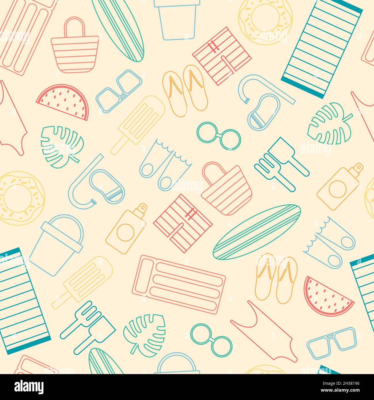 Ocean wave pattern in sand Stock Vector Images - Alamy