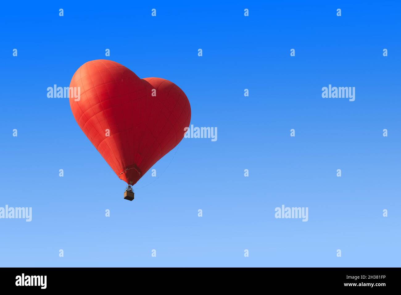 Aerostat on blue background hi-res stock photography and images - Alamy