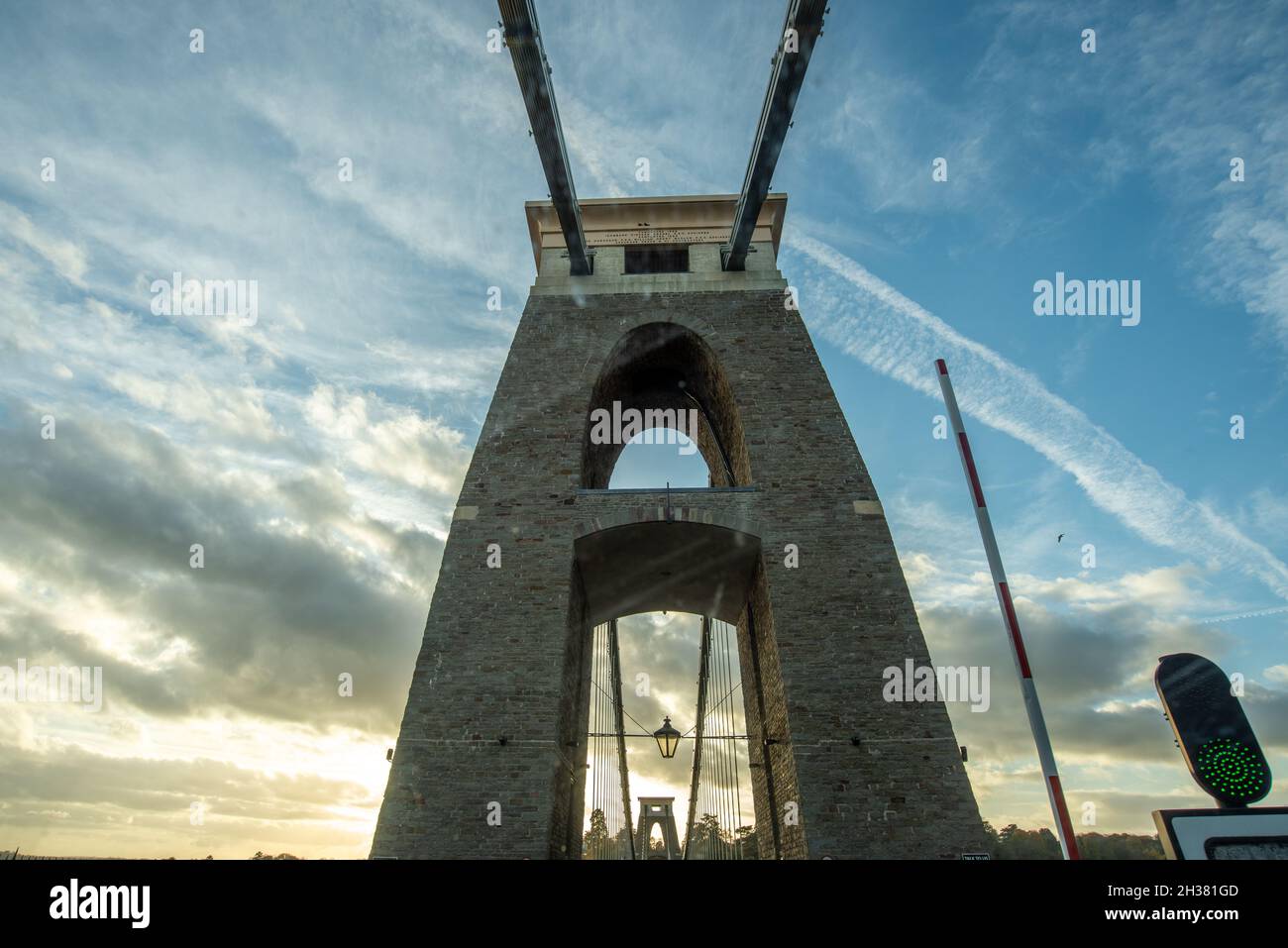Clifton Suspension Bridge, in Bristol, England, United Kingdom Stock ...