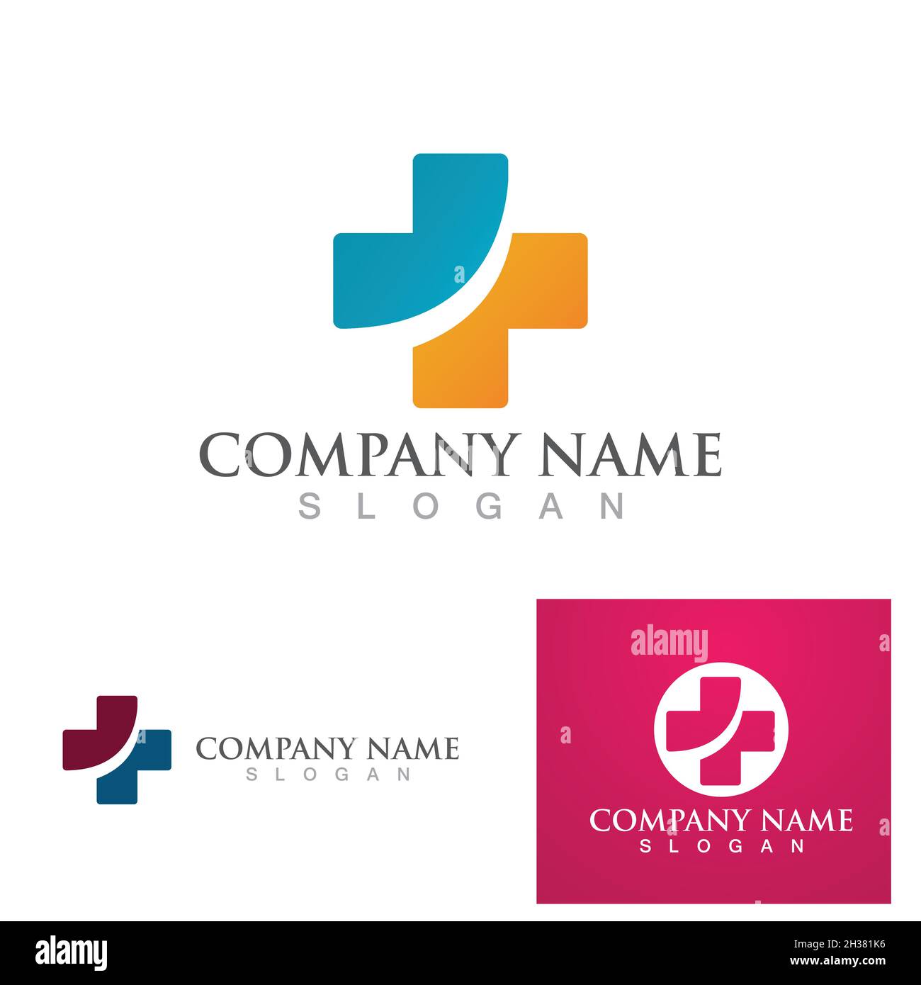 Hospital logo symbol vector Stock Vector Image & Art - Alamy