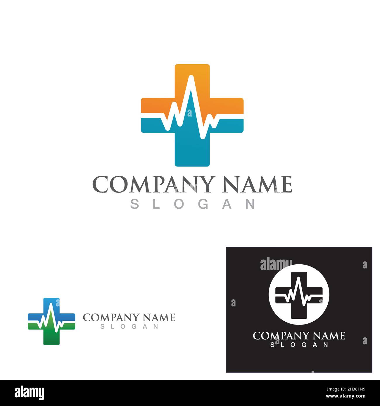 Hospital logo symbol vector Stock Vector Image & Art - Alamy