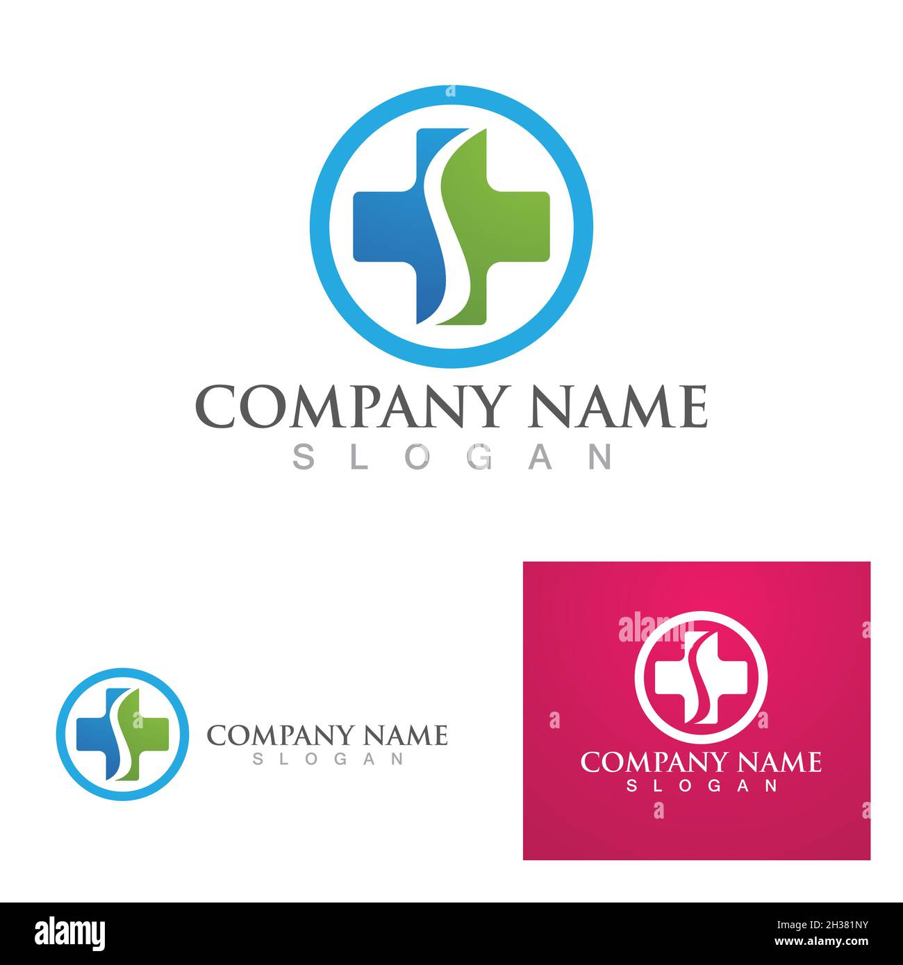 Hospital logo symbol vector Stock Vector Image & Art - Alamy