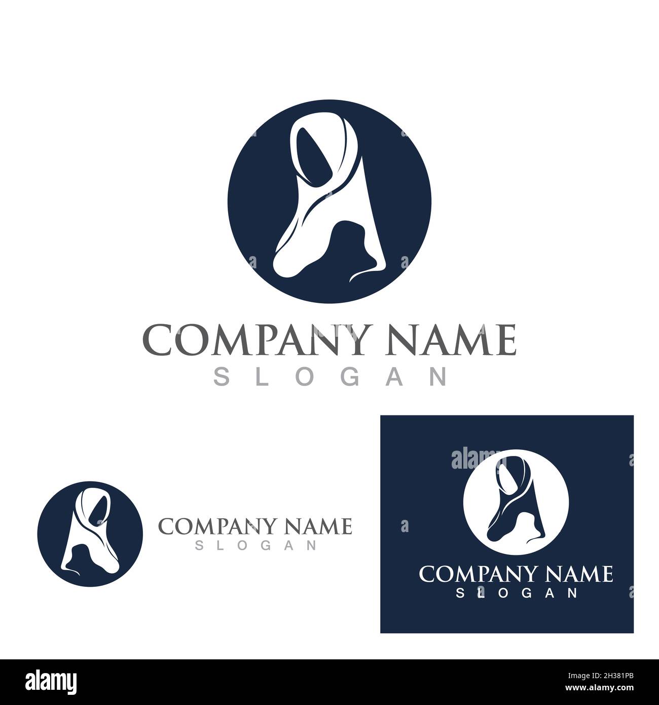 Muslim logo Stock Vector Images - Alamy