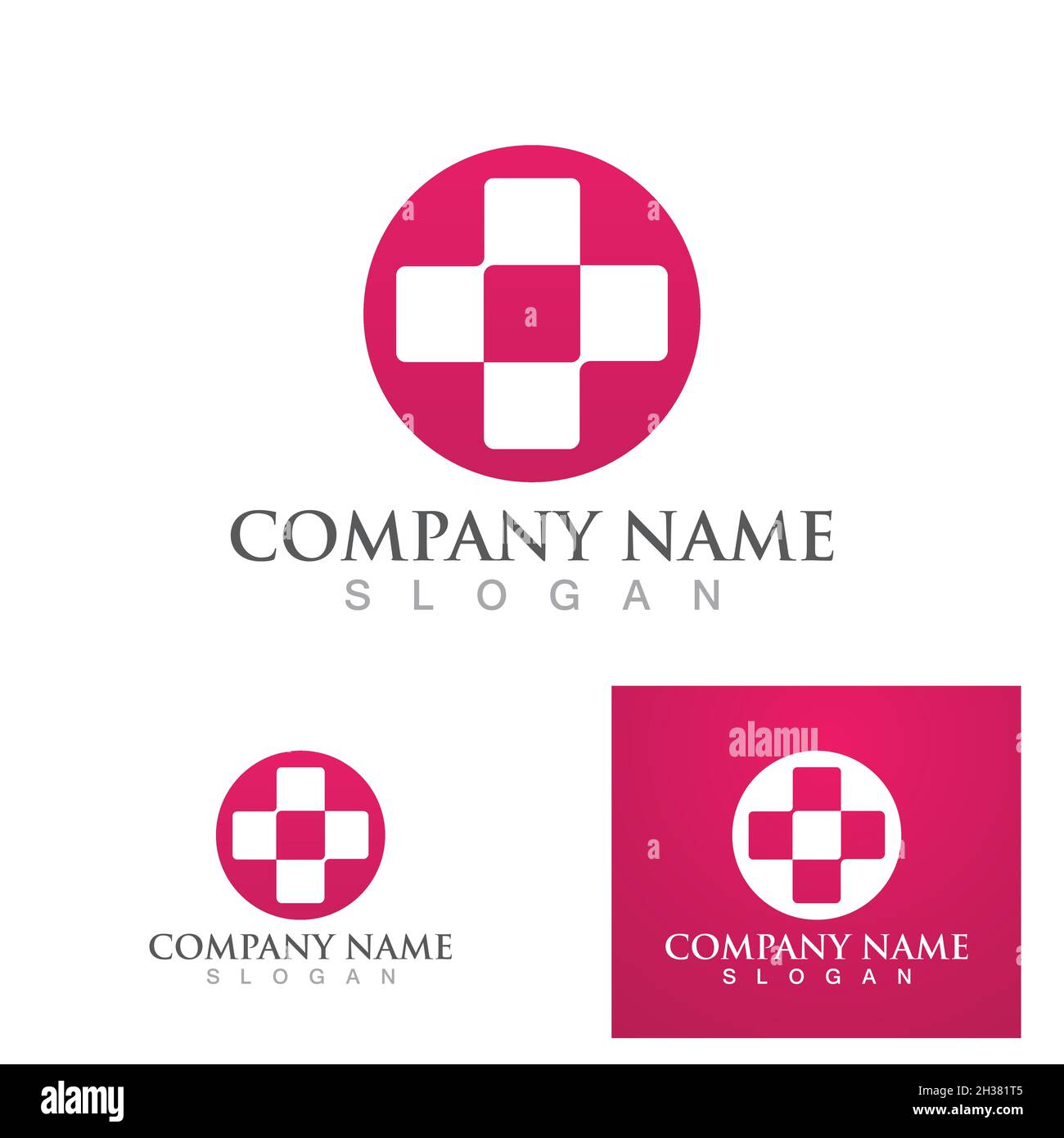 Hospital logo symbol vector Stock Vector Image & Art - Alamy