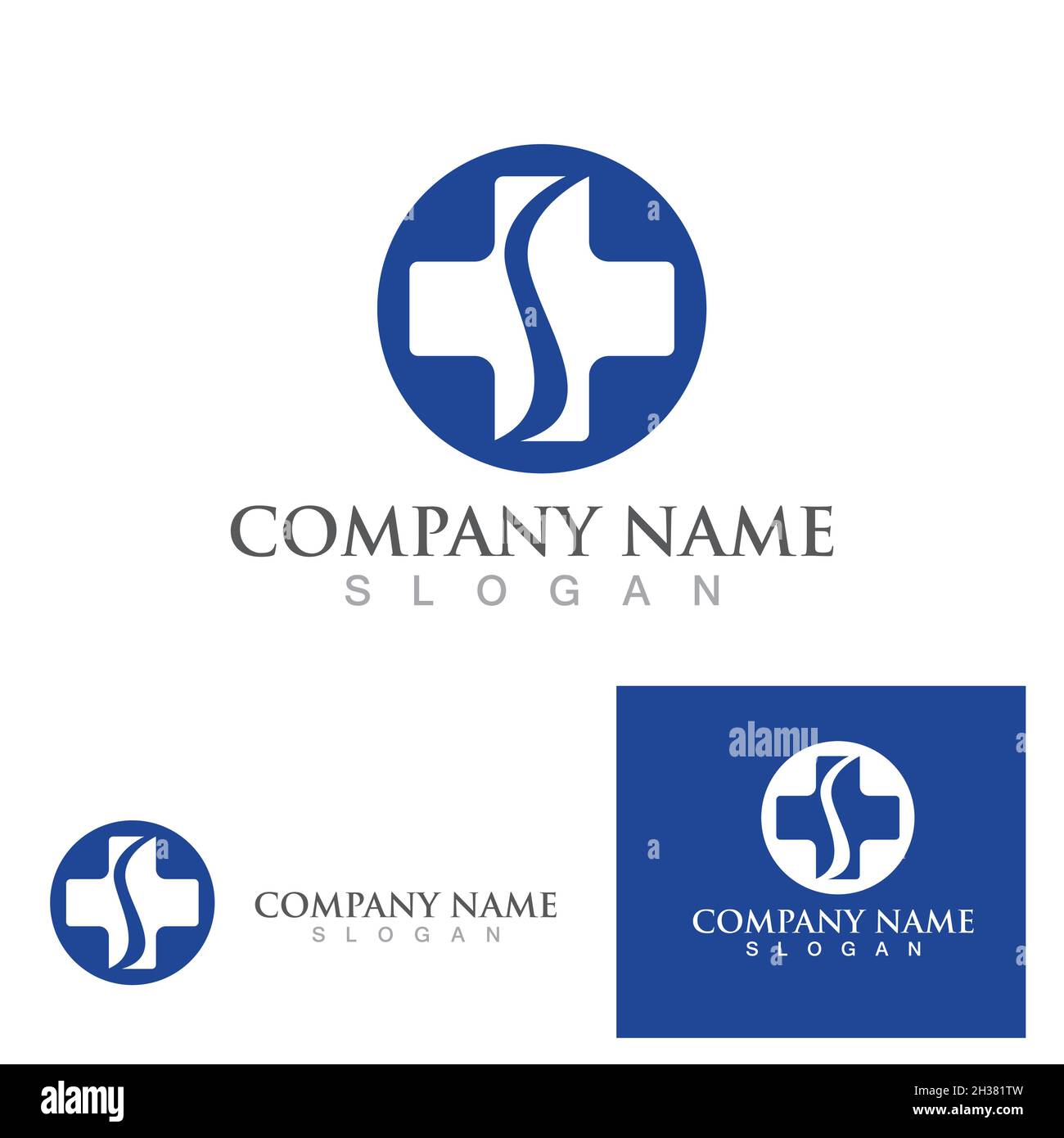 Hospital logo symbol vector Stock Vector Image & Art - Alamy