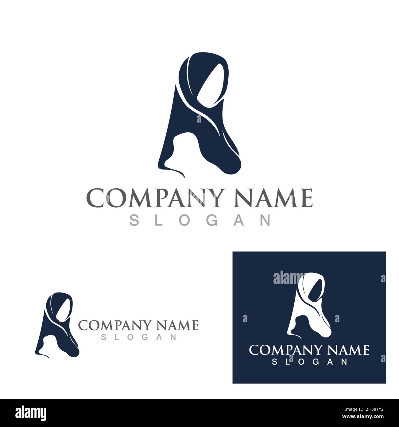 Muslim logo Stock Vector Images - Alamy