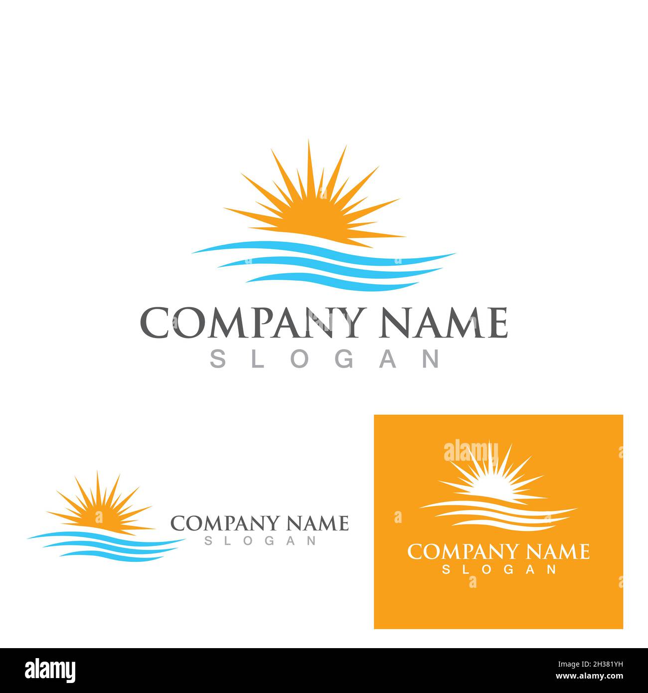 Sun Vector illustration Icon Logo Template design Stock Vector Image ...