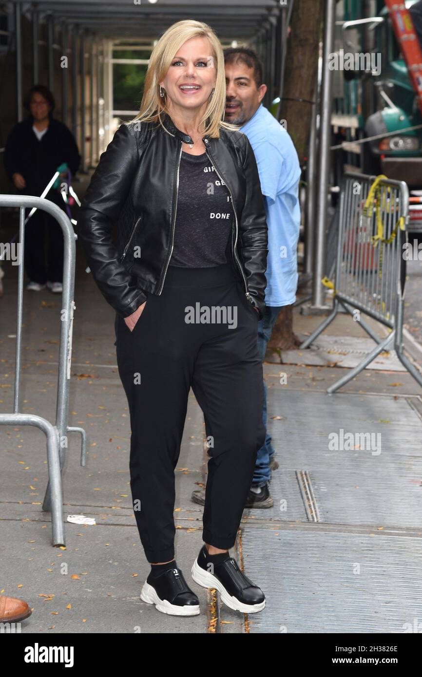 New York, NY, USA. 25th Oct, 2021. Gretchen Carlson out and about for ...