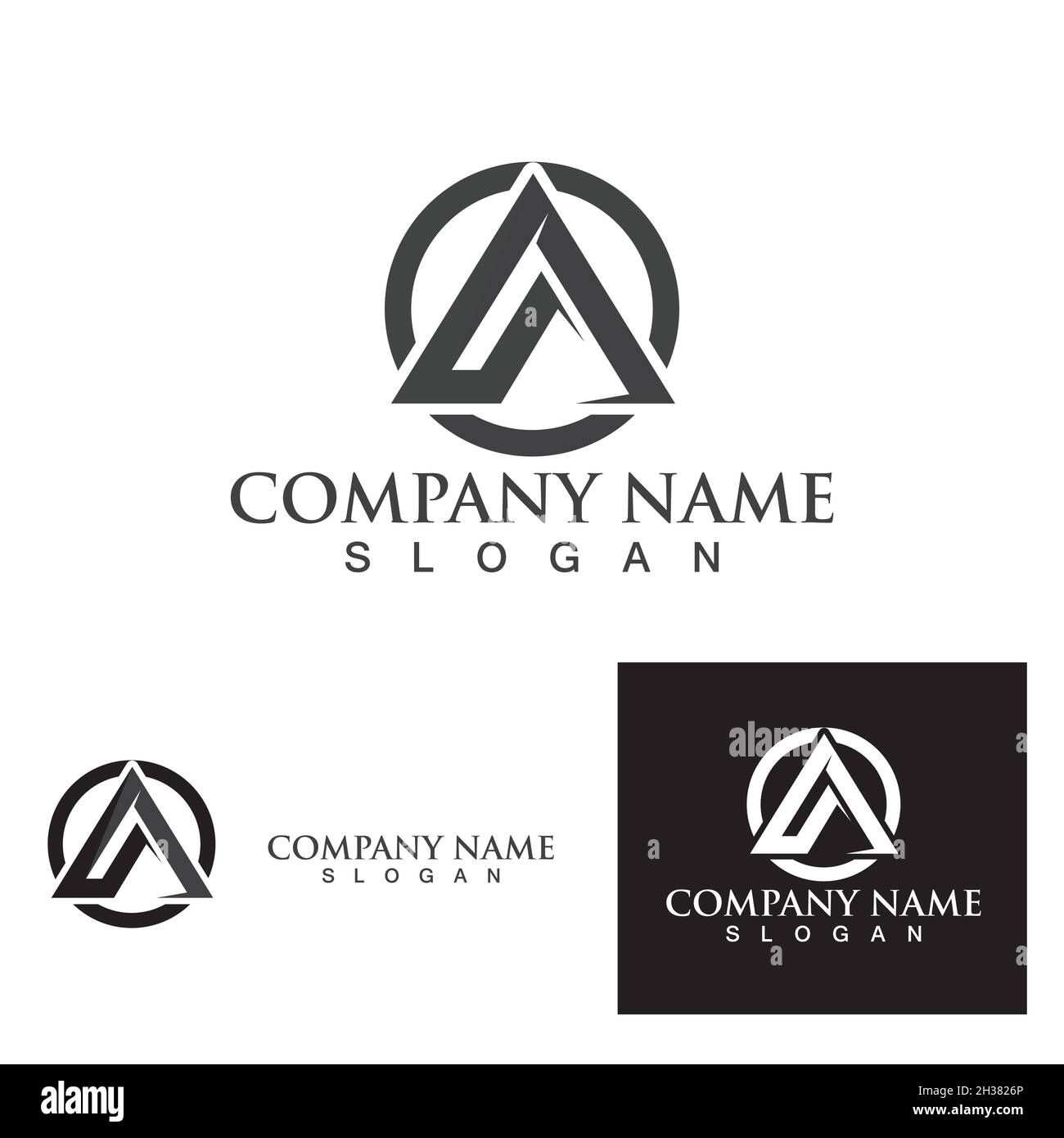 A logo vector icon design Stock Vector Image & Art - Alamy