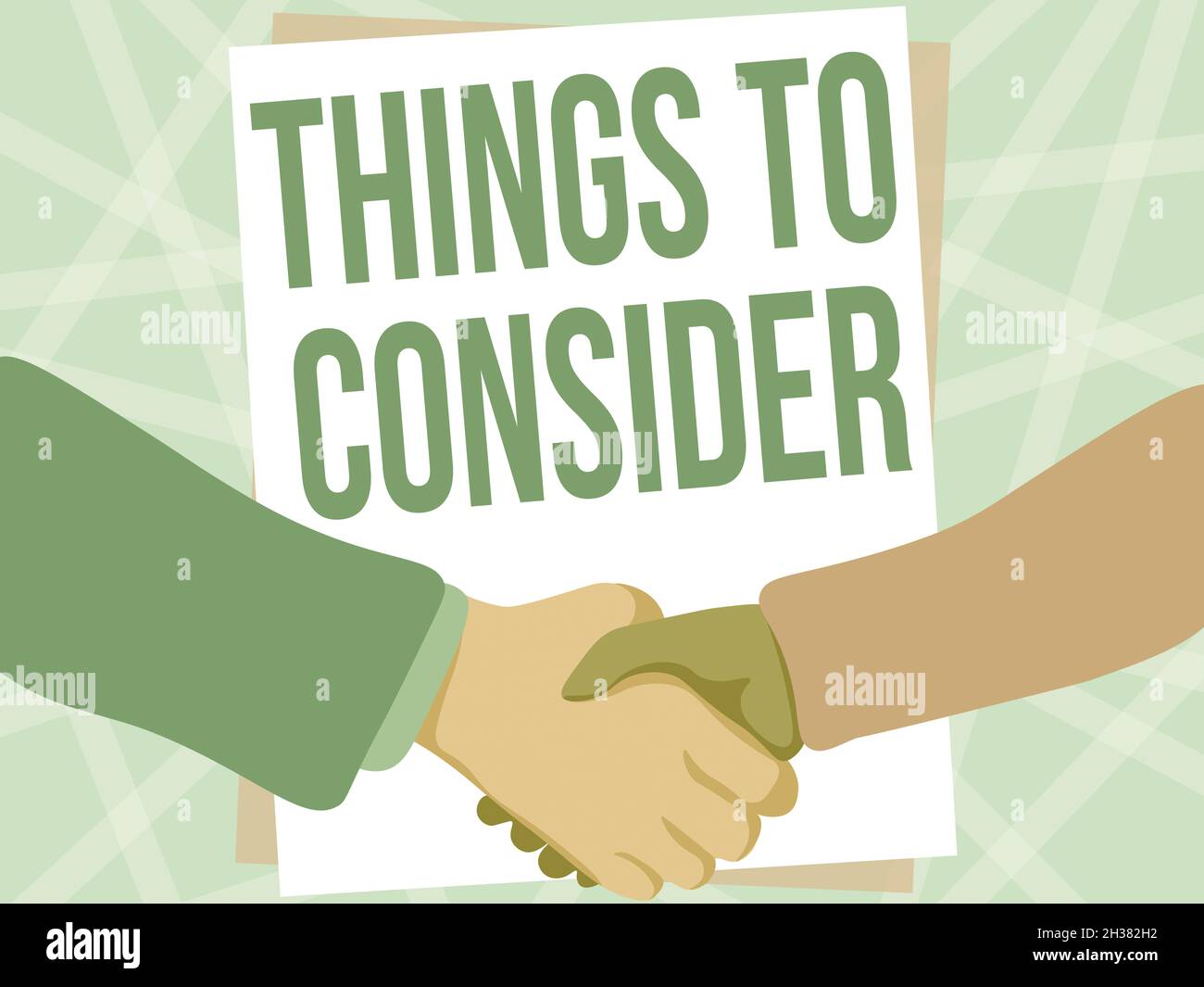 Hand writing sign Things To Consider. Word Written on think about ...