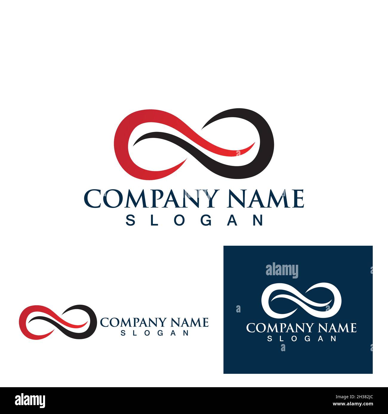 Infinity Design Vector icon illustration Logo template design Stock ...